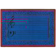 Fully Staffed Musical Activity Rug (5'4" x 7'8")| J.W. Pepper