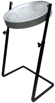 Jumbie Jam Steel Drum Pan with Metal Z-Stand - G | J.W. Pepper