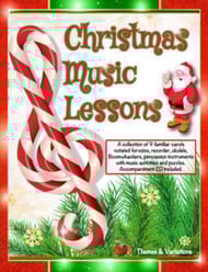 Christmas Music Lessons (Book & CD Pack ) by | J.W. Pepper Sheet Music