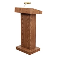 Orator Lectern (Medium Oak) by Oklahoma Sound| J.W. Pepper