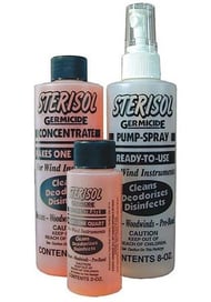 Sterisol Germicide Mouthpiece Cleaner (Pump Bottl | J.W. Pepper