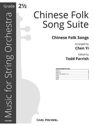 Chinese Folk Song Suite (Additional Score ) | J.W. Pepper Sheet Music