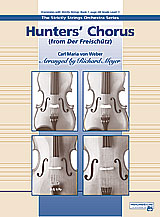 Hunters' Chorus by Carl Maria von Weber/arr. Rich | J.W. Pepper Sheet Music