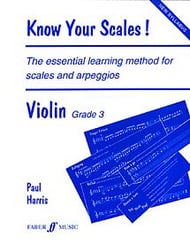 Know Your Scales-Violin Grade 3 (Violin Meth | J.W. Pepper Sheet Music